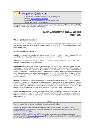 Bsamath- Curriculum - Course : BACHELOR OF SCIENCE IN APPLIED ...