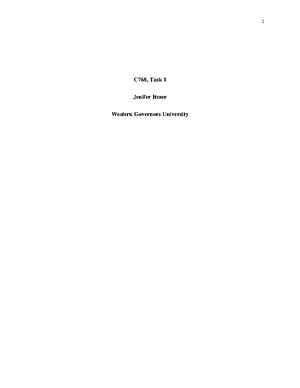 TASK 2Task 1 passed first try - VZT1 - WGU - Studocu