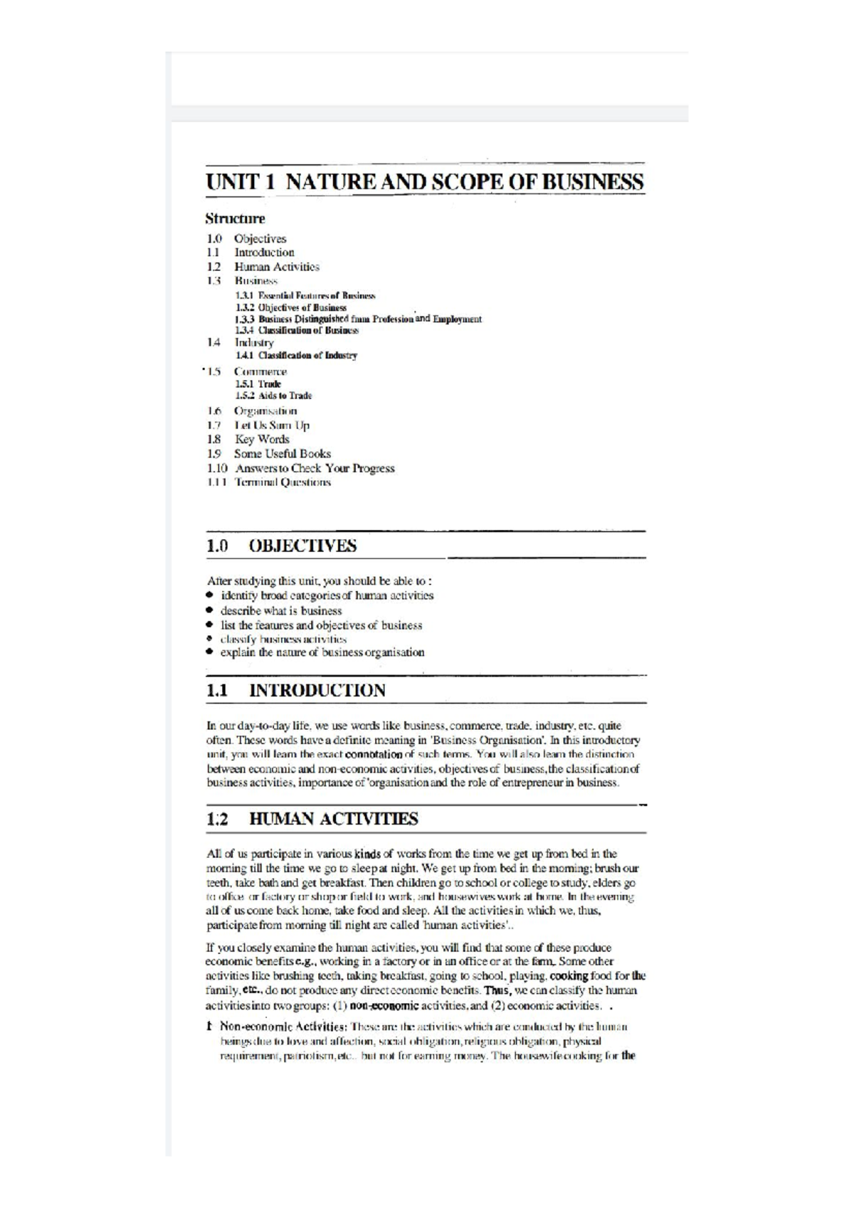 Basic concepts of business organisation unit 1 - B Com Accounting and ...