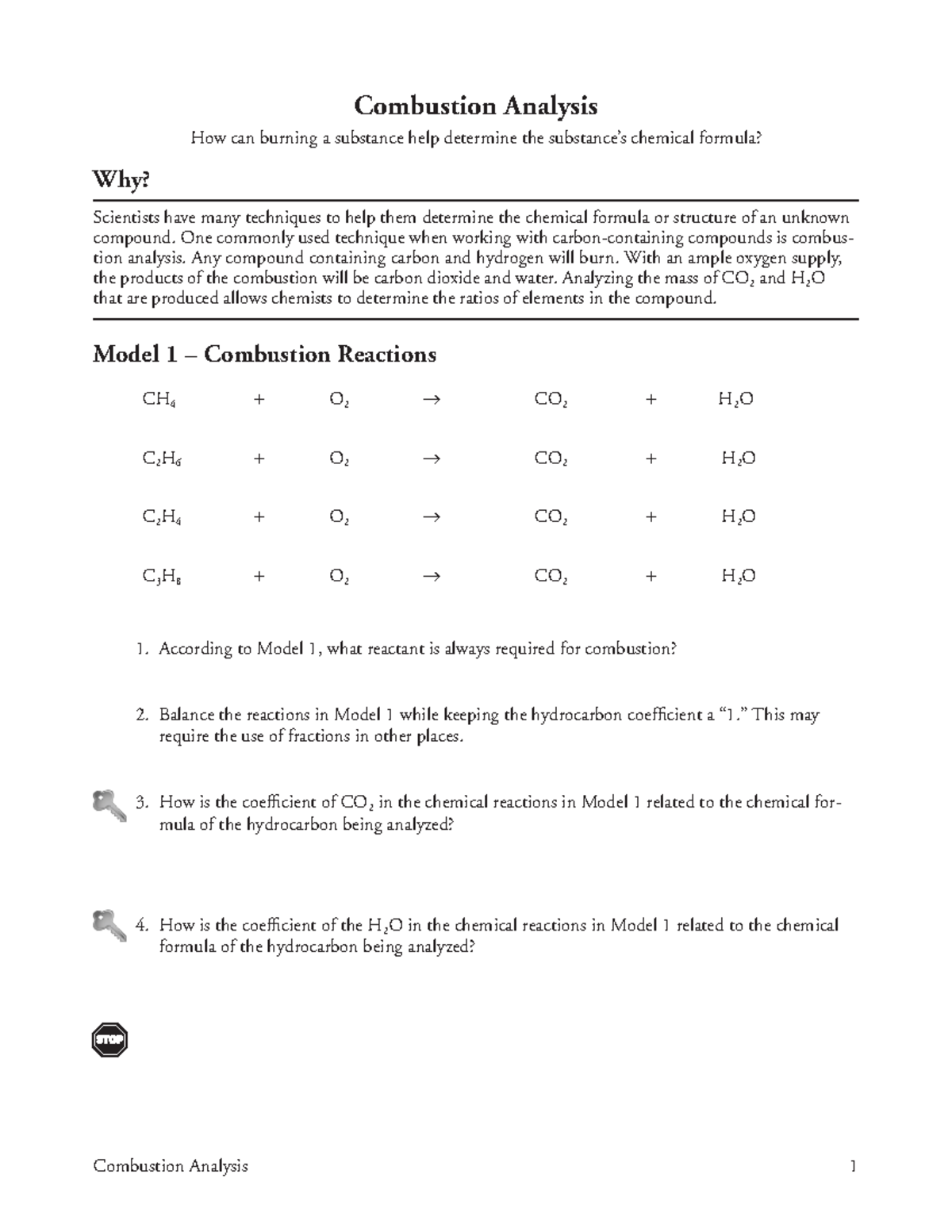 3 Combustion Analysis - S - Combustion Analysis 1 Combustion Analysis ...