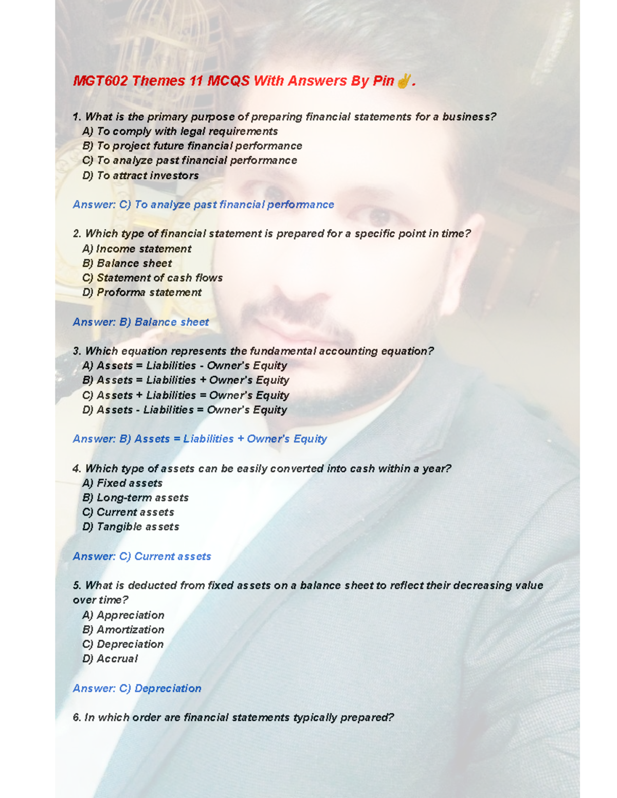 MGT602 Themes 11 MCQS Subjective Long Question With Answers By Pin ️ (1 ...