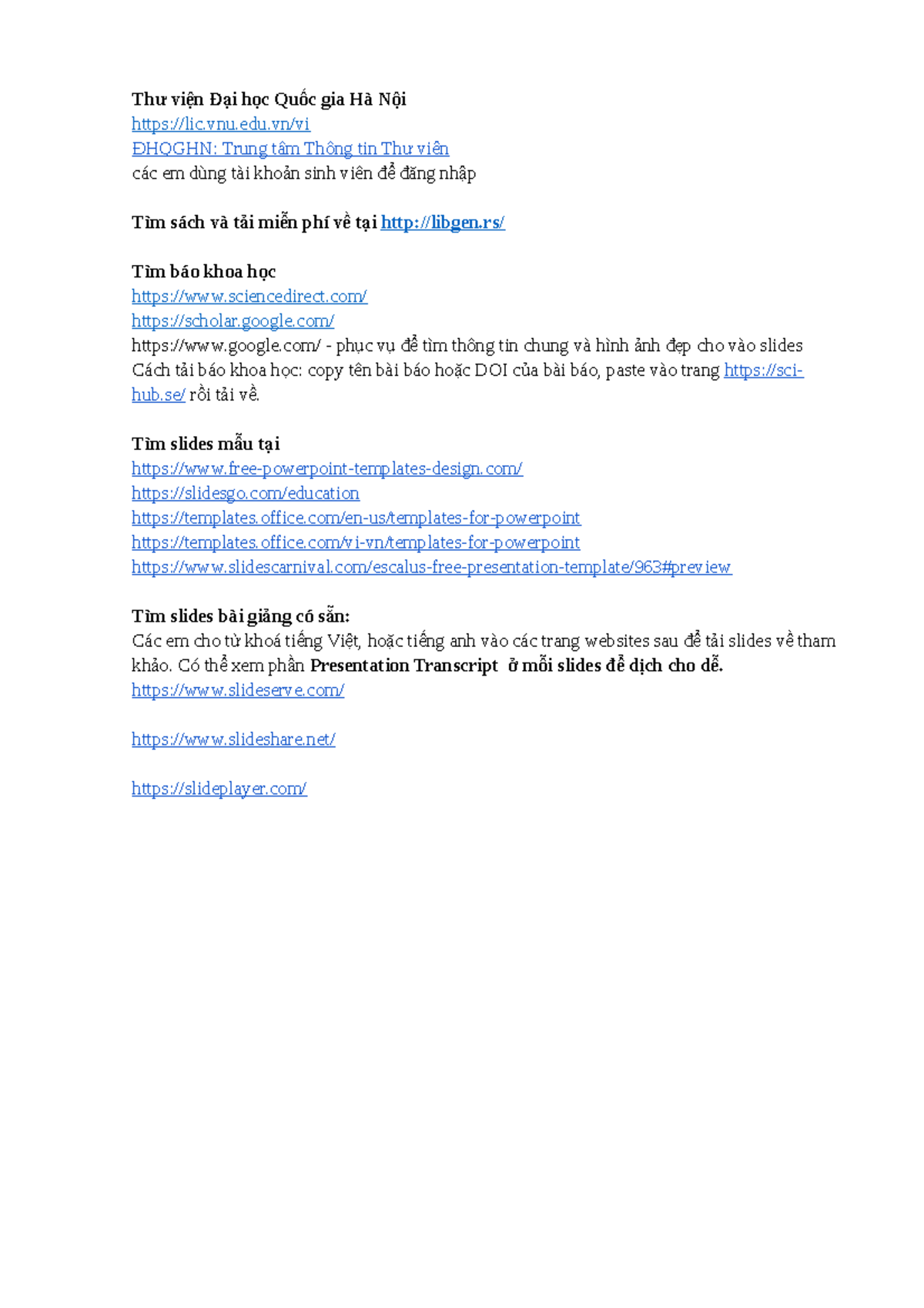 Hướng dẫn tìm tài liệu tham khảo - Th ư vi n Đ i h c Qu c gia Hà N iệ ạ ọ ố ộ lic.vnu.edu/vi ...