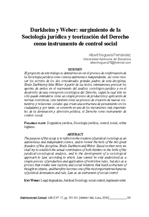 Rene Barragan - lecturas de clase - La Sociología Jurídica Por el Lic ...
