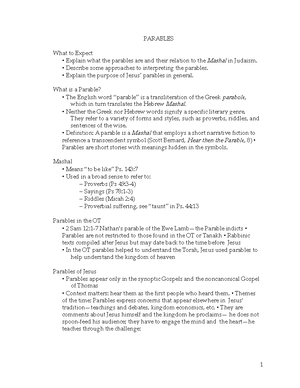 Final Exam pt 2 - Prof Ajer - What is the synoptic problem? Explain the ...