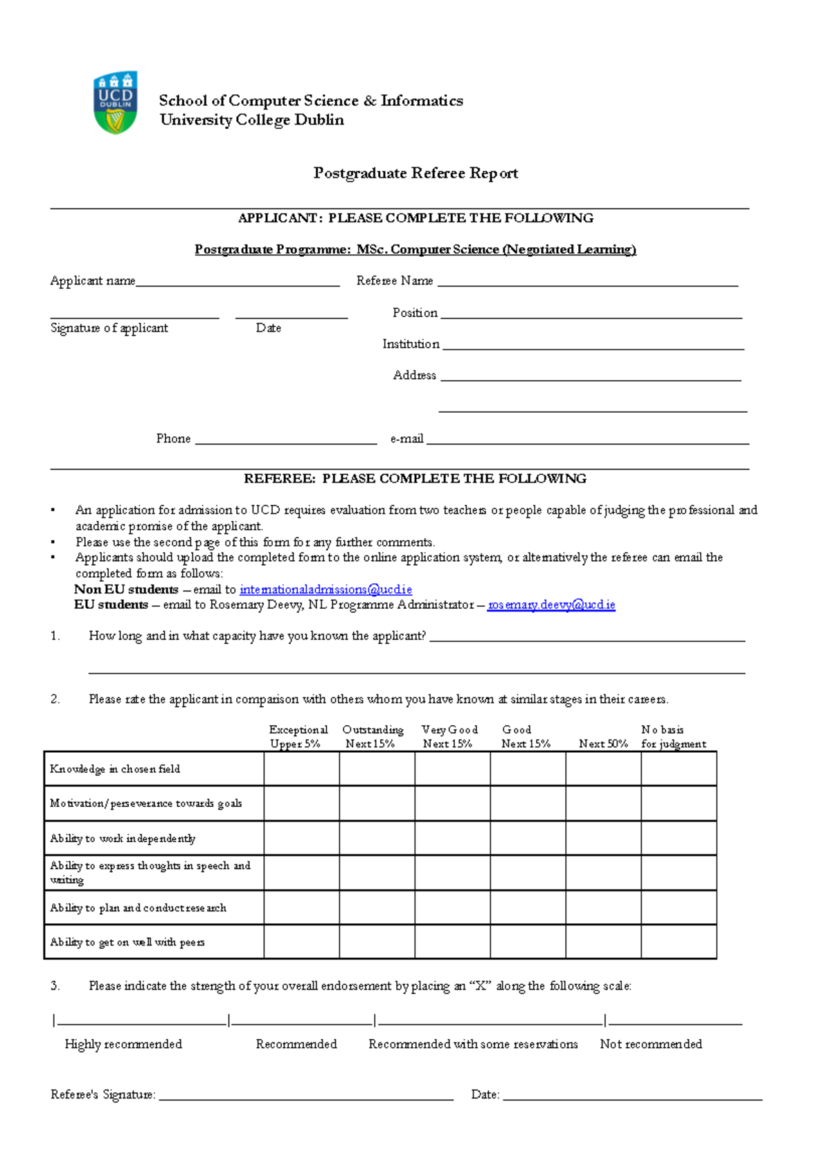 Csi pgrad ref T150 - CSNL - School of Computer Science & Informatics ...