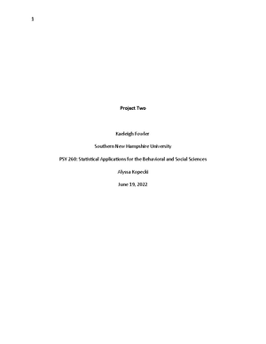 Psy260 mod 4 anova quiz 16-20 - Psy 260 - Studocu