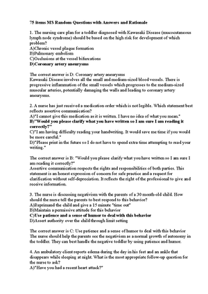 100 items OB questions by - Please free to post comments and you can ...