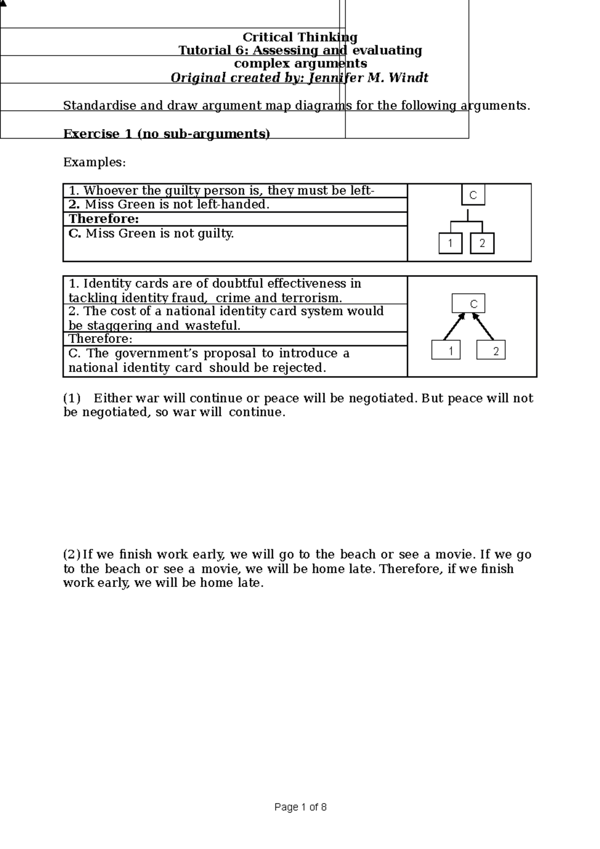 ATS2946 Tutorial 5 exercises - complex arguments - Page 1 of 8Page 1 of ...