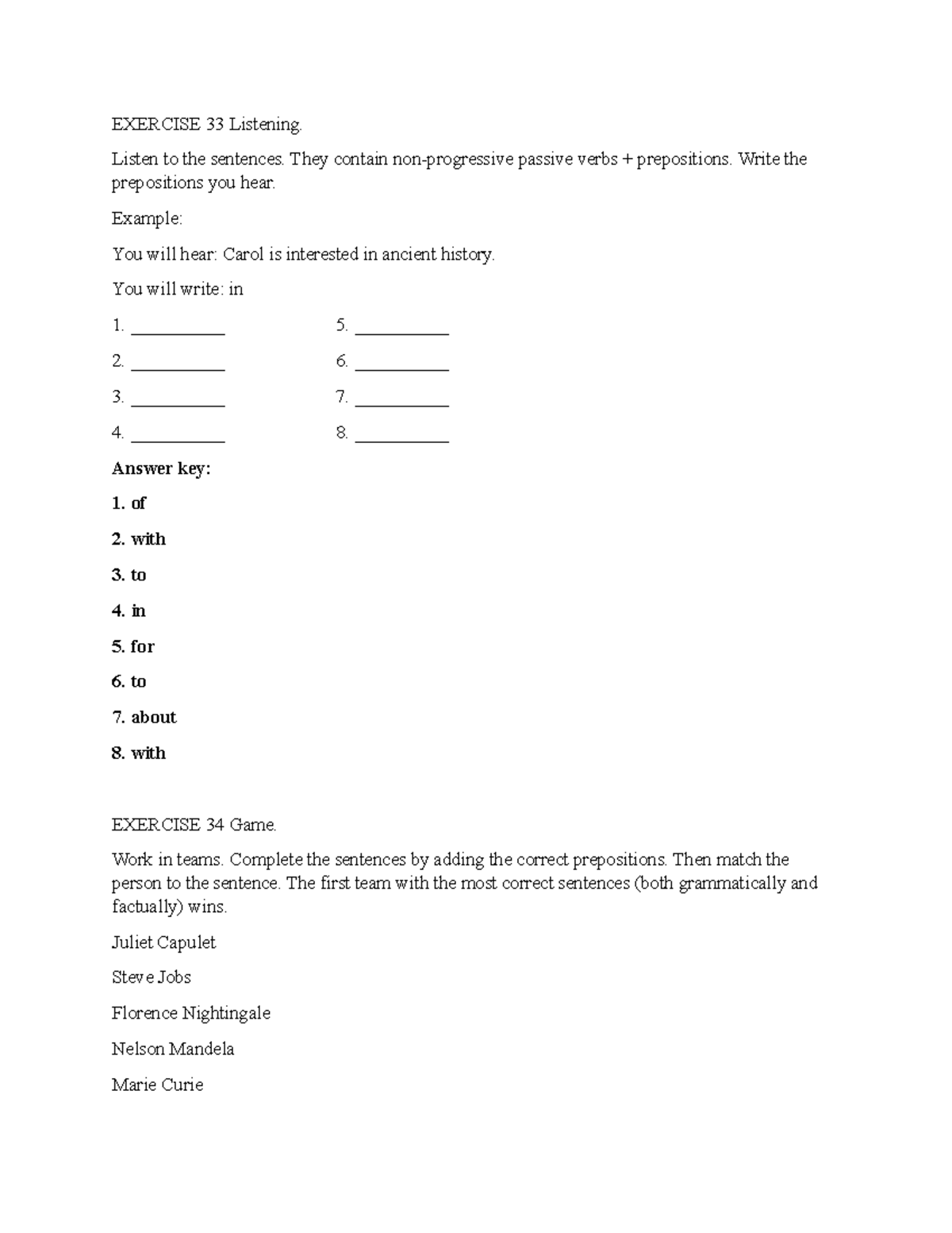 Chapter 11 Exercise 33, Exercise 34, Exercise 35, Exercise 36 and ...