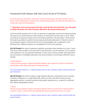 Homework 5 with Solution - Homework 5 (60 Points) As for the previous homework, submit one .zip ...