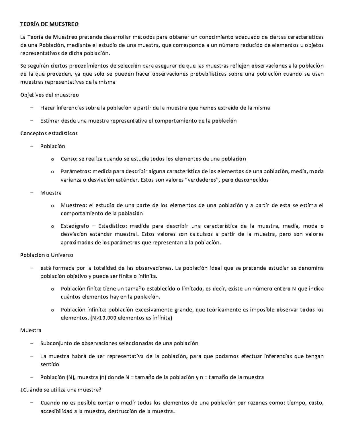 Teoría DE Muestreo - Warning: TT: undefined function: 22 Warning: TT: undefined function: 22 ...