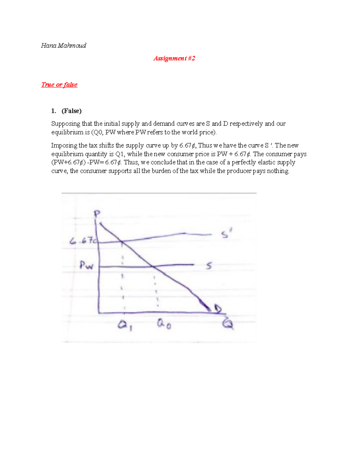 Assignment-2-econ - this is an assignment economic - Hana Mahmoud ...