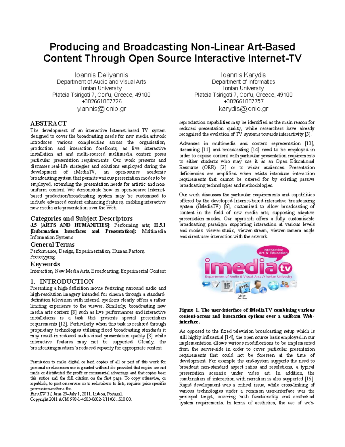 Producing and broadcasting non-linear ar - Producing and Broadcasting ...