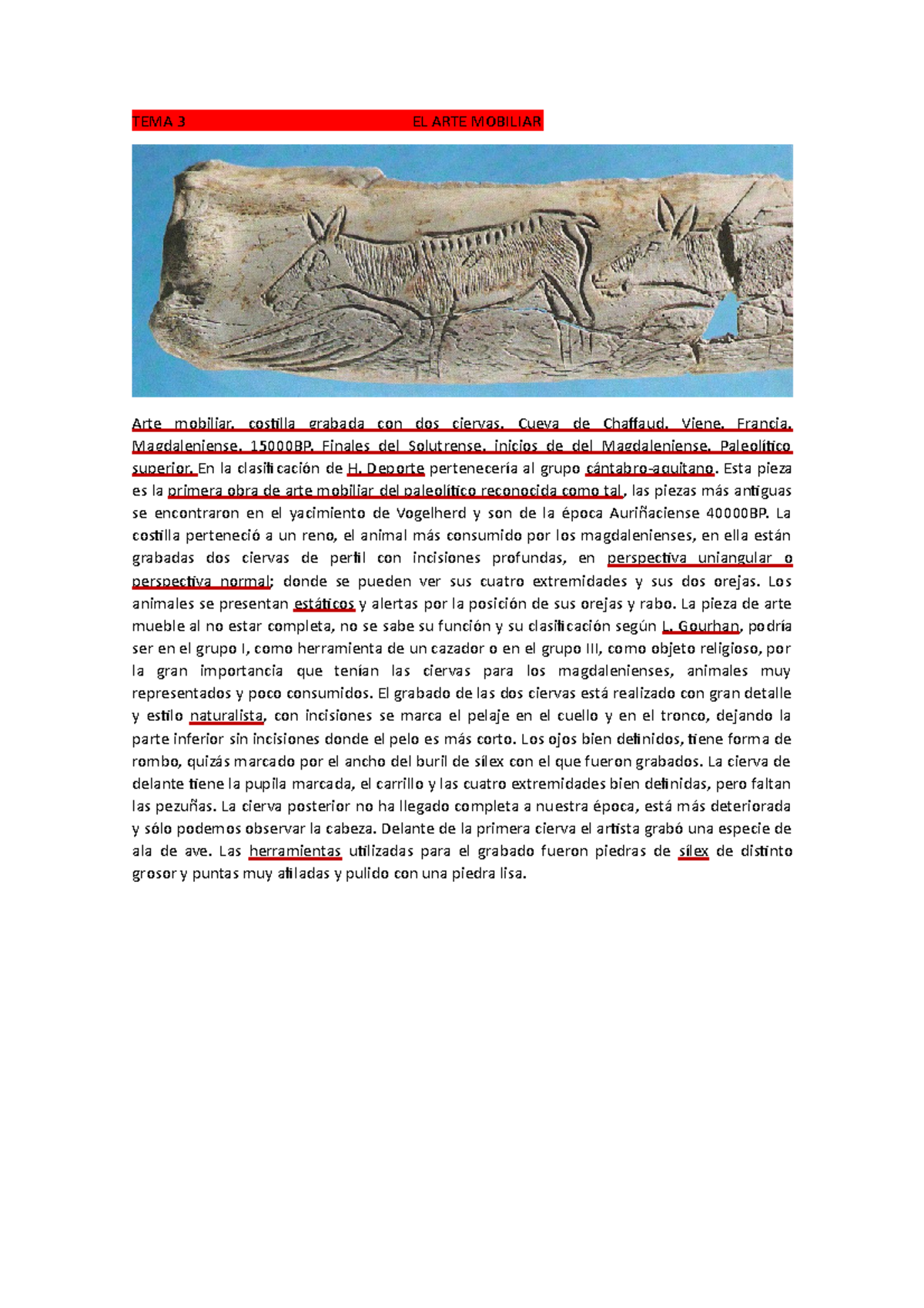 resumen de imagenes del manual - TEMA 3 EL ARTE MOBILIAR Arte mobiliar ...