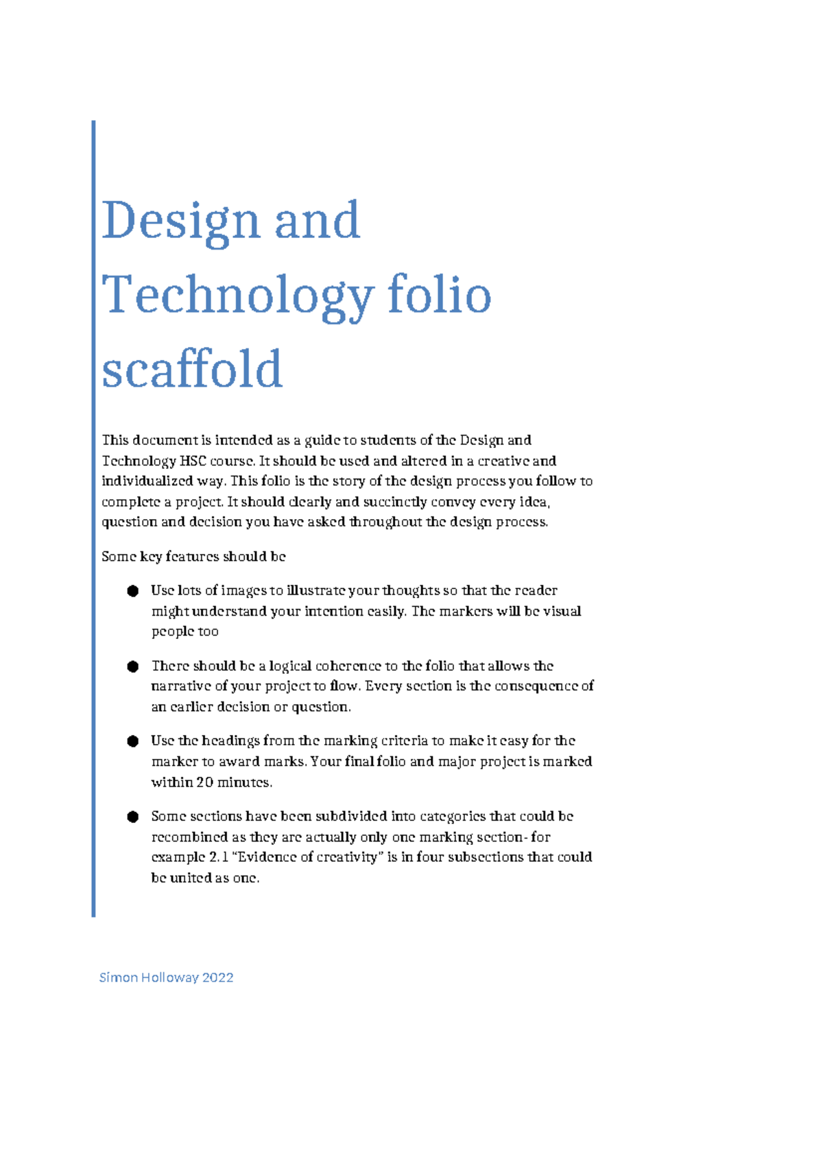 DT Folio Master 2022.docx. (1)-1 (1) - Design and Technology folio ...