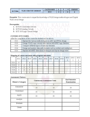 ECT342 - ktu qbank - lic - ECT342 EMBEDDED SYSTEMS CATEGORY L T P ...