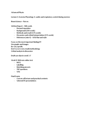 NATS 3046 Tutorial 3 worksheet - NATS 2046 ADVANCED PHYSIOLOGY Tutorial ...