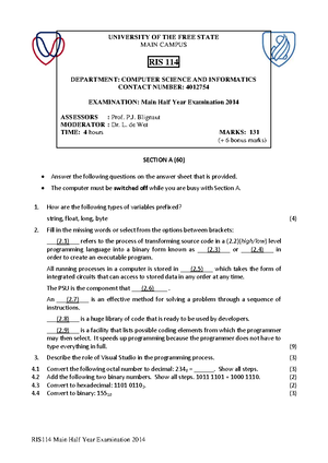Grade 12 Worksheet 1 General calculations - Mathematical Literacy ...