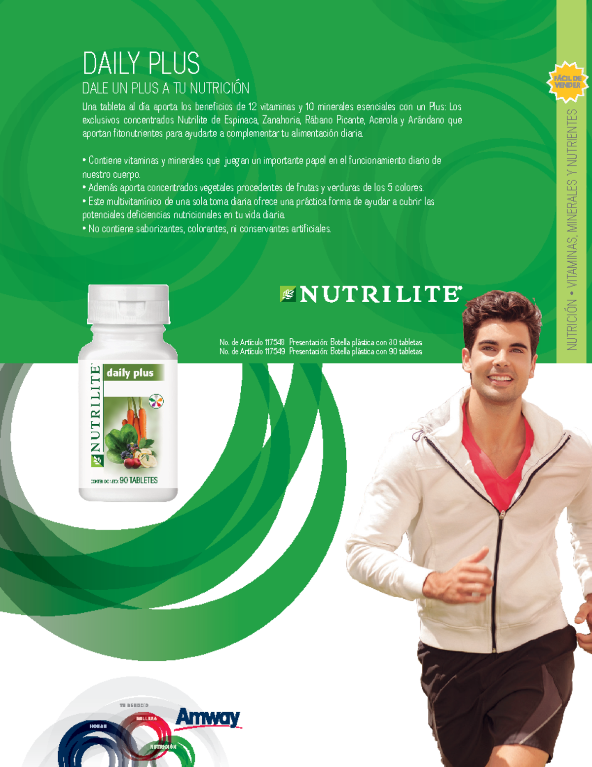 Daily plus - información nutricional valiosa - Una tableta al día ...