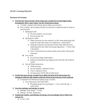 Biochem 2018 Practice Problem Exam 2 KEY - Biochemistry 2018 – Practice ...
