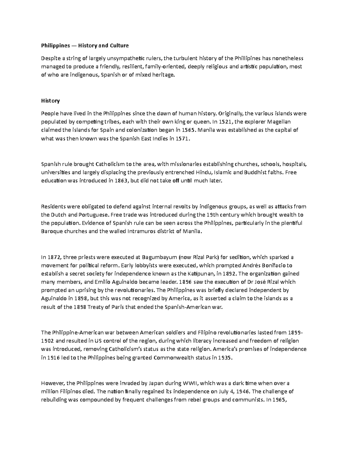 Tmp 16037675330092 - Lecture notes 4-6 - Philippine Pop Culture ...