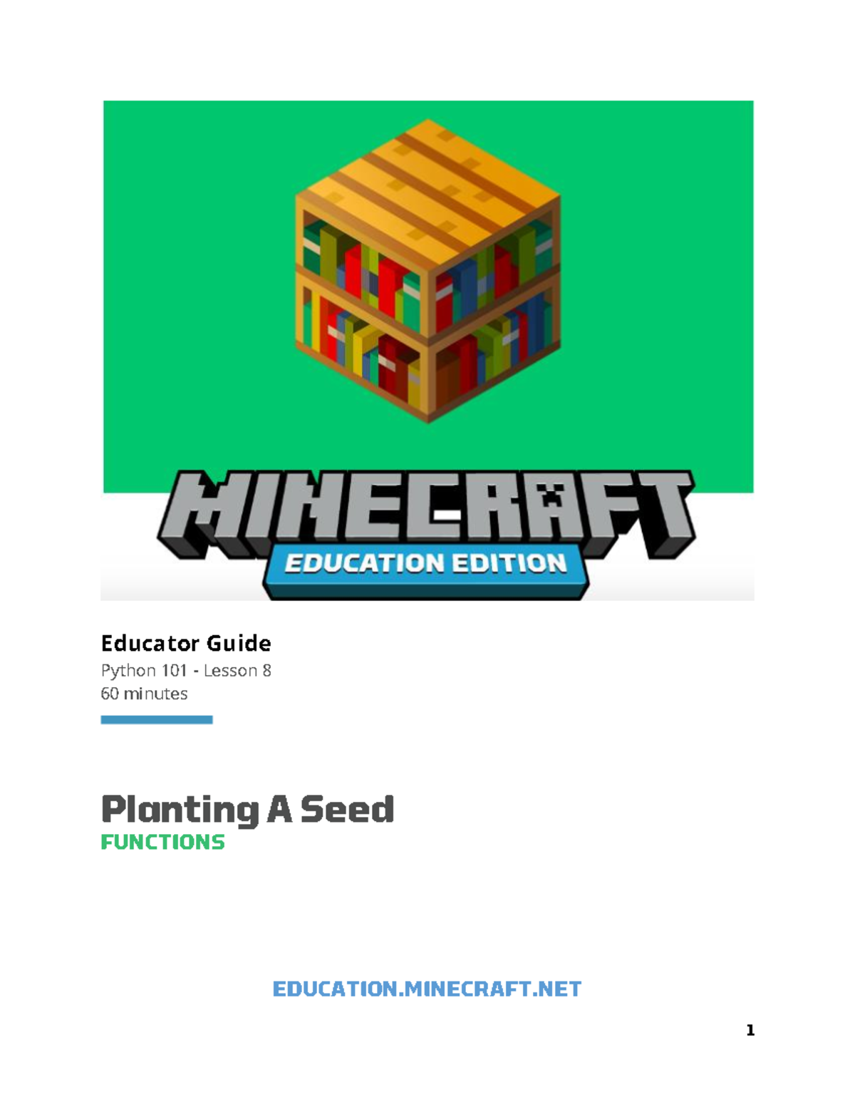 9103134123612492-Python 101 Lesson 8 Planting a Seed EDU Guide ...