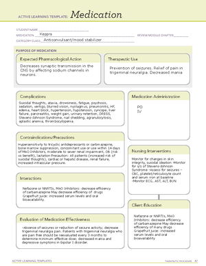 Calcium carbonate - Medication - ACTIVE LEARNING TEMPLATES Medication ...
