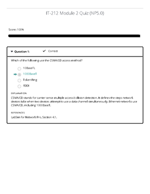 It 226 mod 2 milestone - coursework - IT-212 - SNHU - Studocu