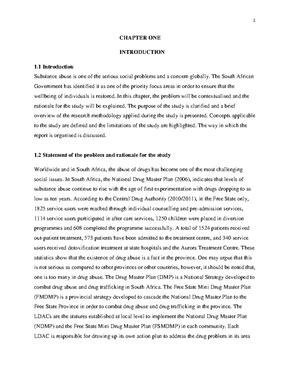 Leloko Chapter ONE TO FIVE Final 10 July 2014 - CHAPTER ONE ...