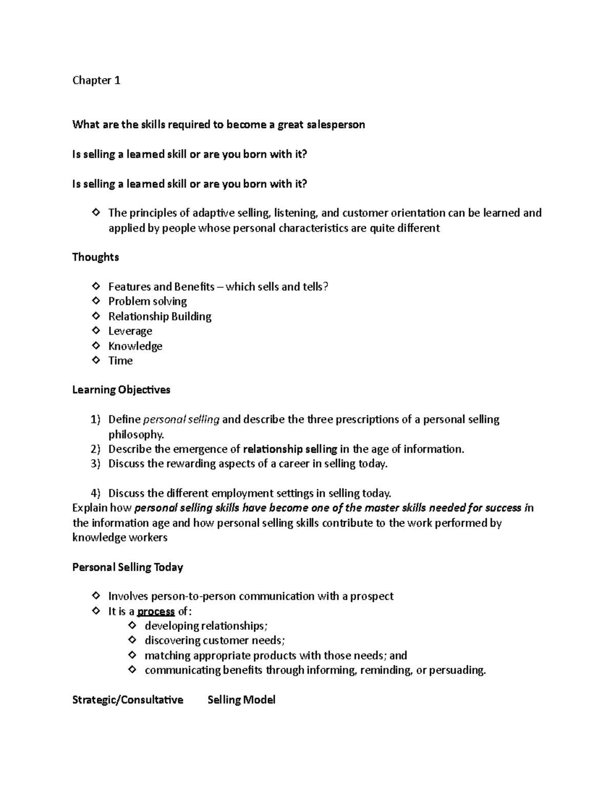 Professional Selling Chapter 1 Chapter 1 What Are The Skills Required professional-selling-chapter-1-chapter-1-what-are-the-skills-required