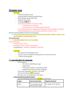 Ling 101 chapter 5 - both textbook, lecture material and practice ...