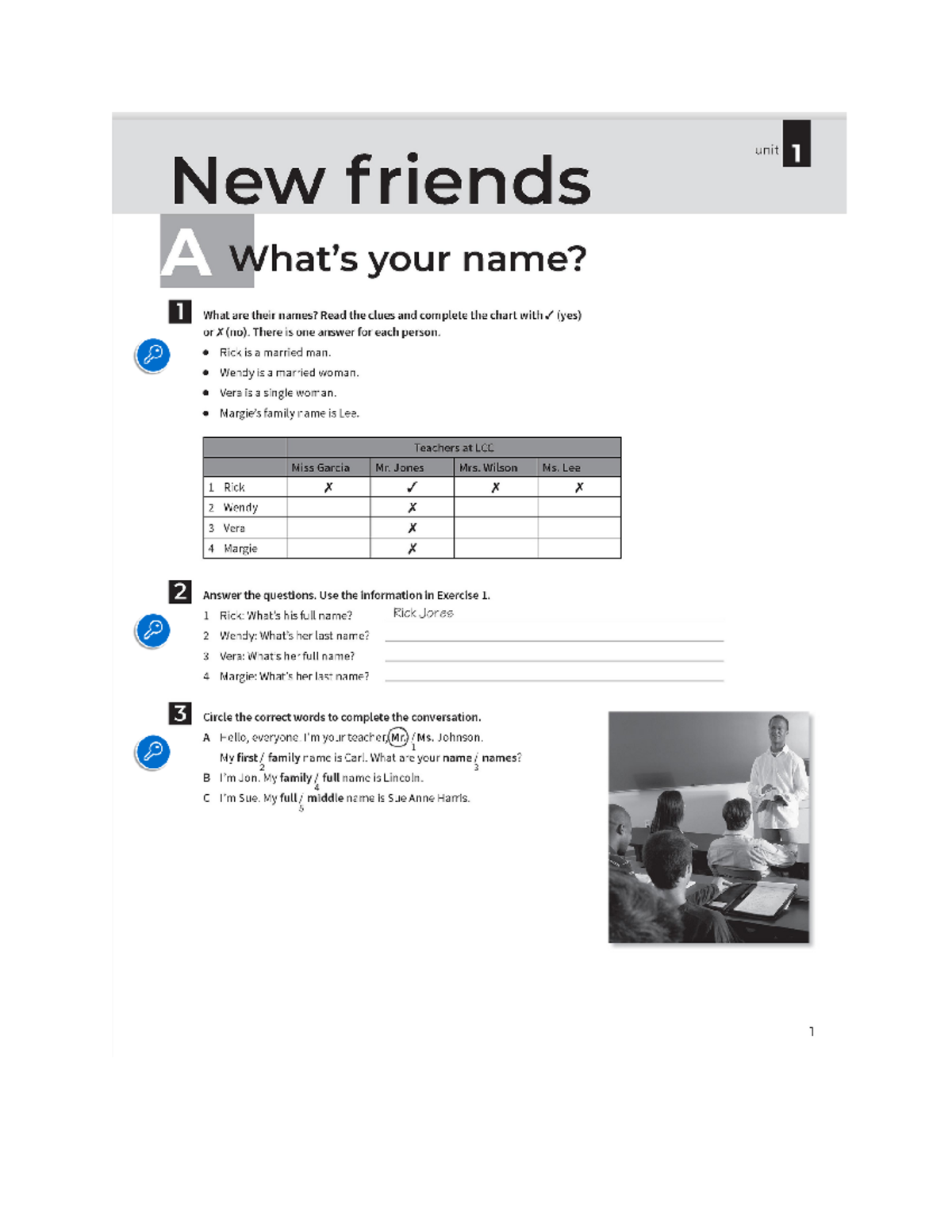 Exercise UNIT 1 classwork - ingles - UCE - Studocu