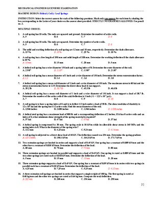 Differential Equations 02 - Mechanical Engineering - Studocu