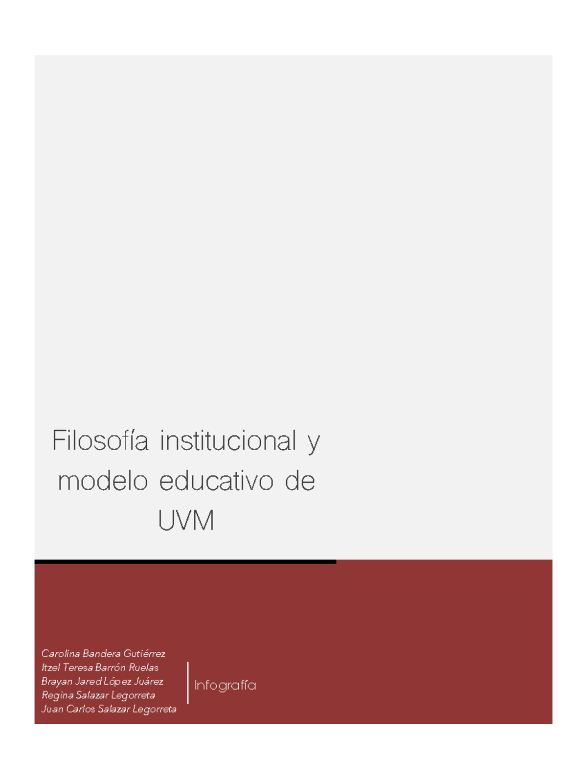 FILOSOFIA INSTITUCIONAL Y MODELO EDUCATIVO UVM - Estrategias de ...