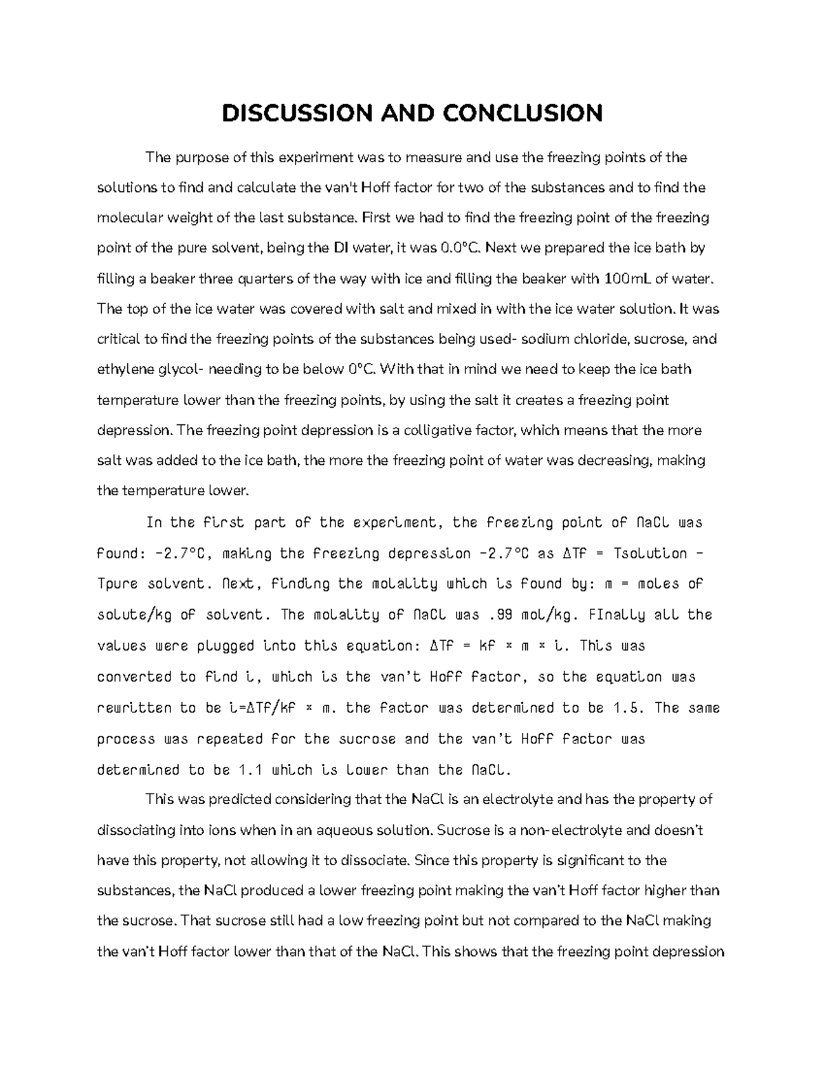 Discussion and Conclusion 2-4 - DISCUSSION AND CONCLUSION The purpose ...