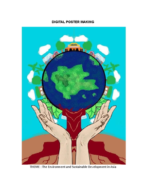 Sustainable Development Poster Making