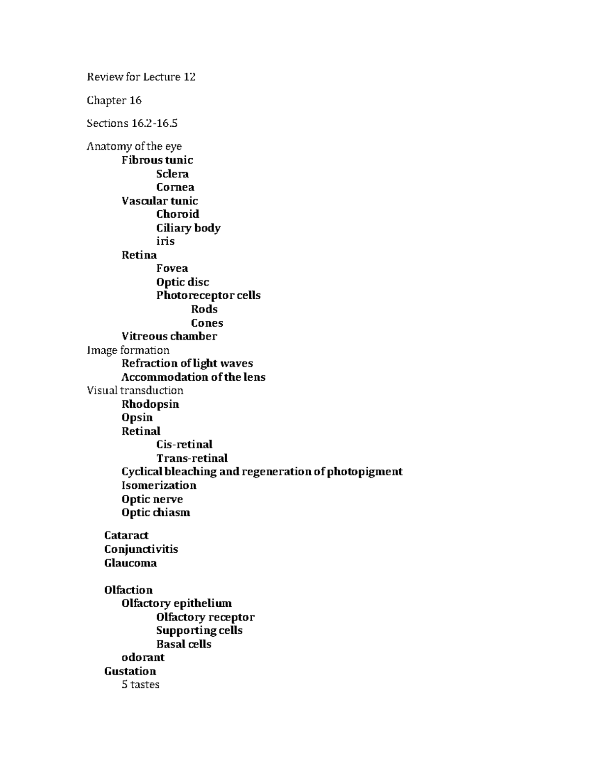 Lecture 12 review - Review for Lecture 12 Chapter 16 Sections 16-16 ...