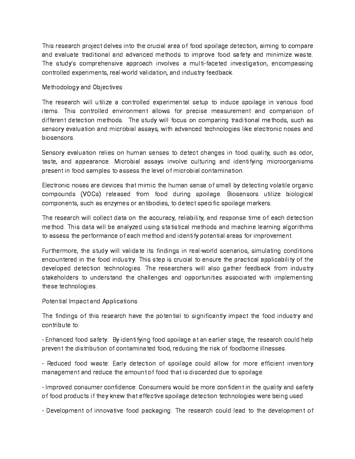 Research Design and Methodology - This research project delves into the ...