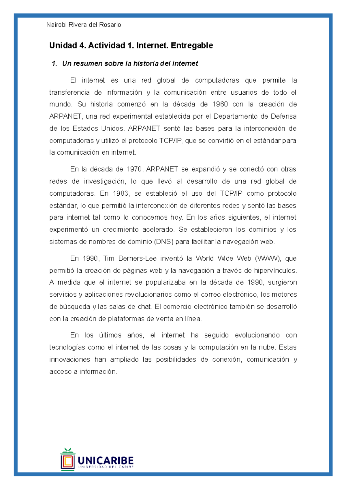 Santana+Pe C3B1a-Leticia Internet - Nairobi Rivera del Rosario Unidad 4 ...