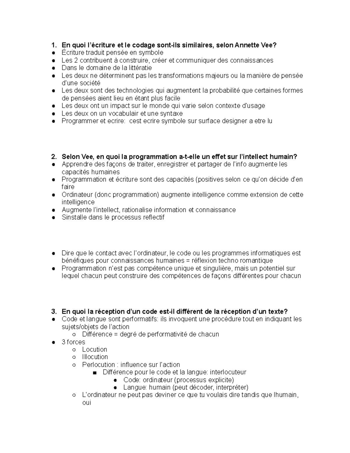 S08 CODE aspect - 1. En quoi l’écriture et le codage sont-ils ...