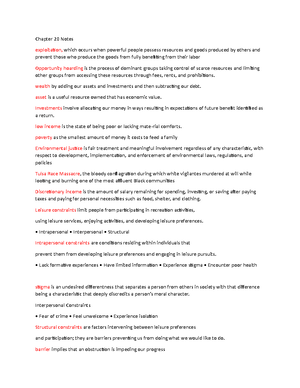 Chapter 15 Vocabulary Application Paper - Studocu