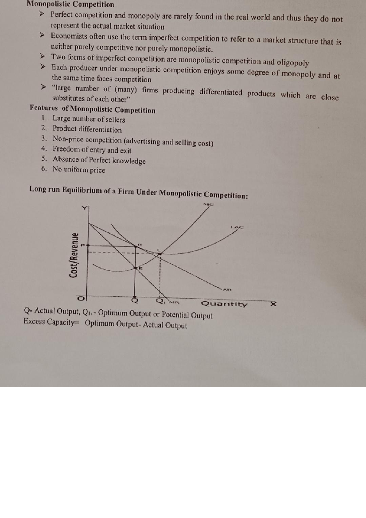 Monopolistic competition - Industrial Economics - Studocu