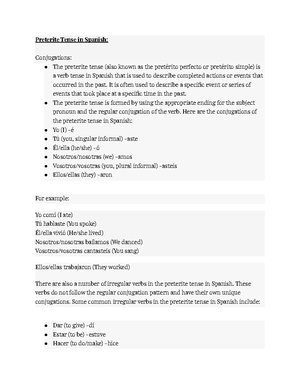 Future Tense in Español - Información sobre el futuro en Español In ...