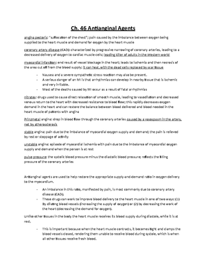 Ch. 48 Notes - Ch. 48 Drugs Affecting Blood Coagulation What's the ...