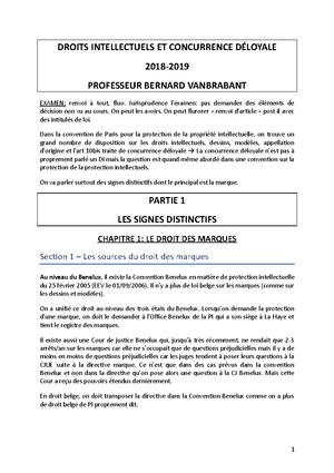 Droit- Intellectuelle-ET- Concurrence- Deloyale-p38 - DROITS ...