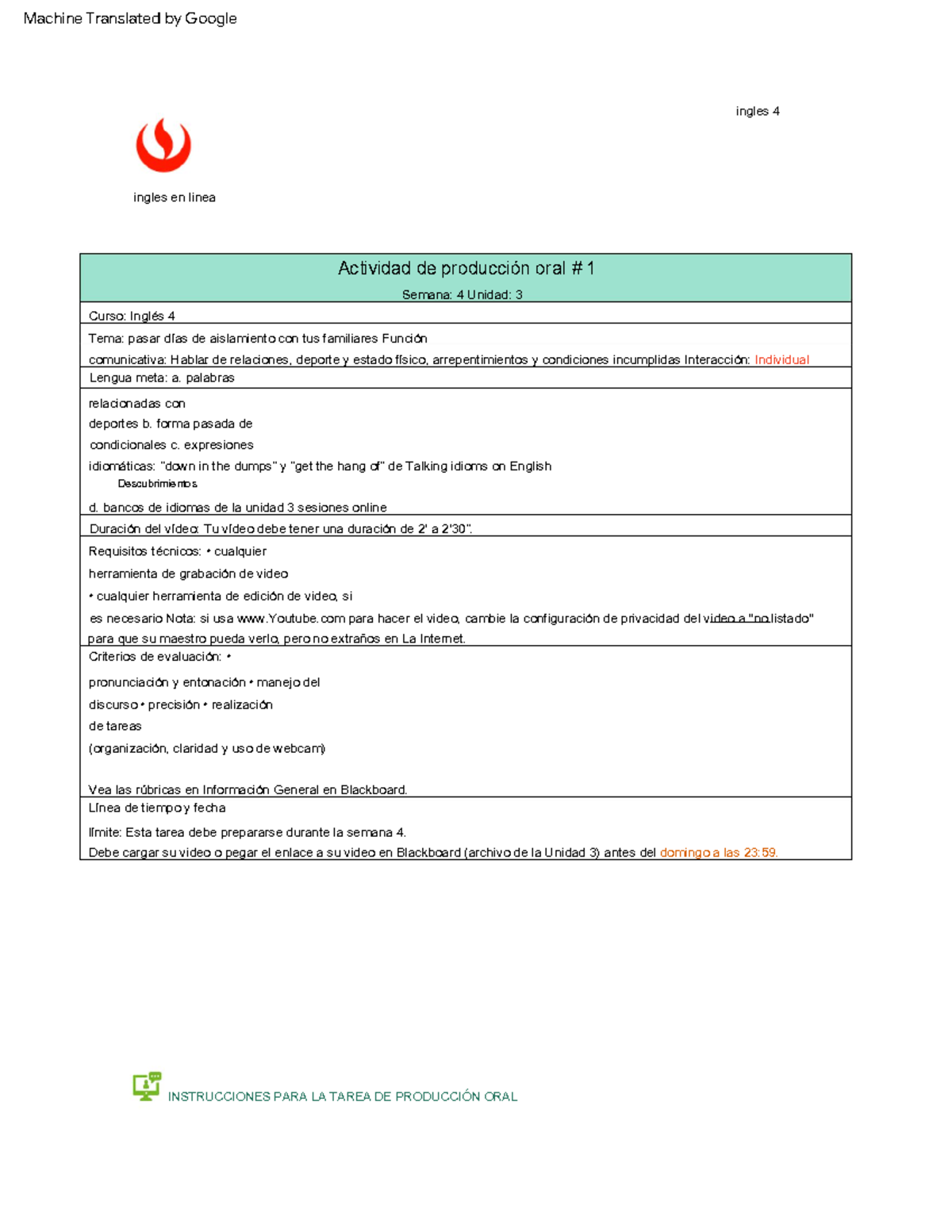 E4 OPA # 1 UNIT 3(6) - dsf dfsdf ds dsa d asd sa d a - Actividad de ...