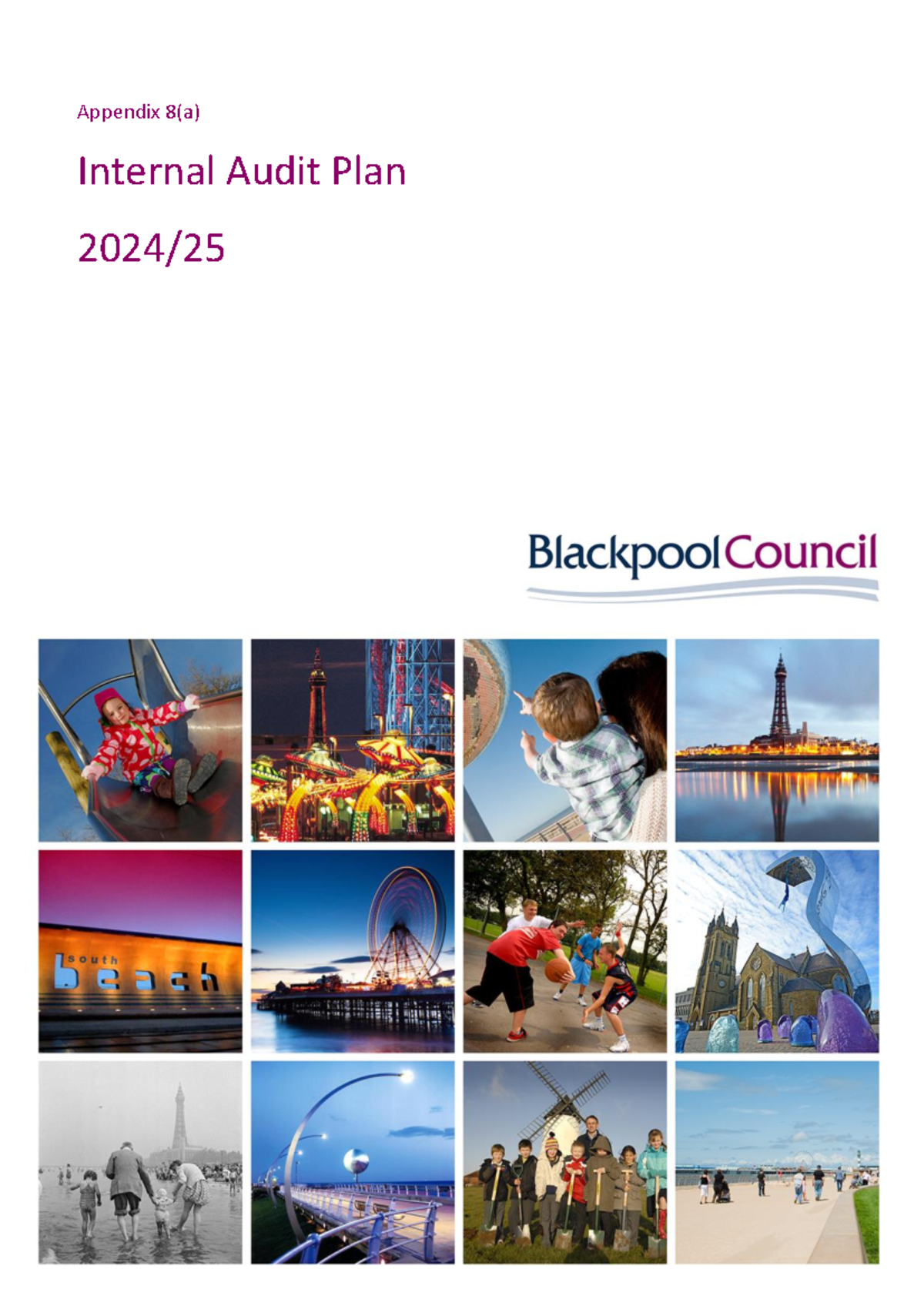 Appendix 8a - Internal Audit Plan 2024-25 - Internal Audit Plan 2023 ...