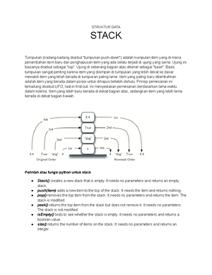 Modul Struktur Data Bab 1 Konsep Struktur Data dan Array - 1 BAB I KONSEP STRUKTUR DATA & ARRAY ...