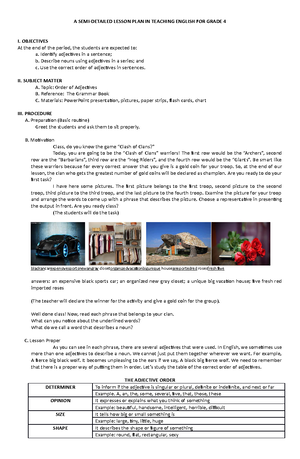 DLP- Types of Speeches - TYPES OF SPEECHES Grade 11 I. OBJECTIVES At ...