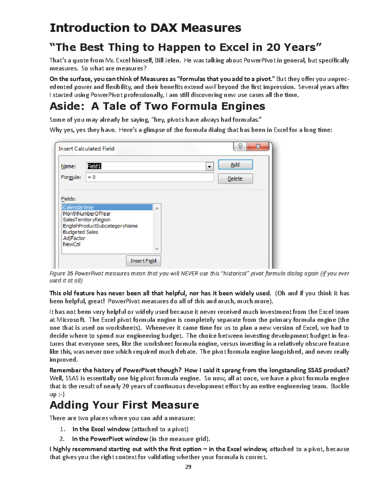 Introduction to Power Pivot and DAX Measures By Collie - Ϯε ...